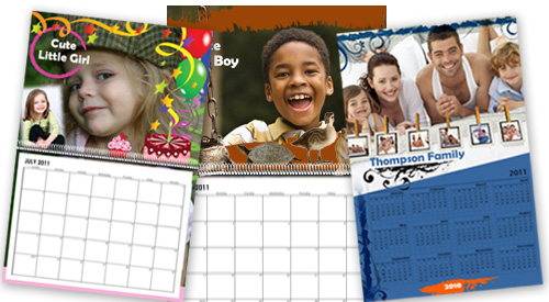 Custom & Personalized Photo Calendars Printing Online with Photogalley